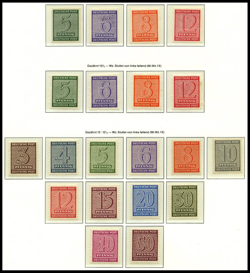 Stamp Auction - STAMPS - GERMANY GERMANY FROM 1945 - SOVIET ZONE ...