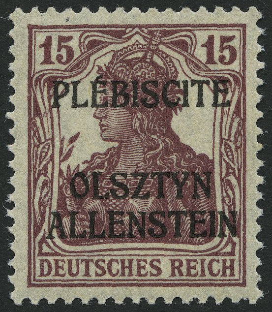 GERMANY UNTIL 1945 - GERMAN PLEBISCITE AREA Stamp Auctions